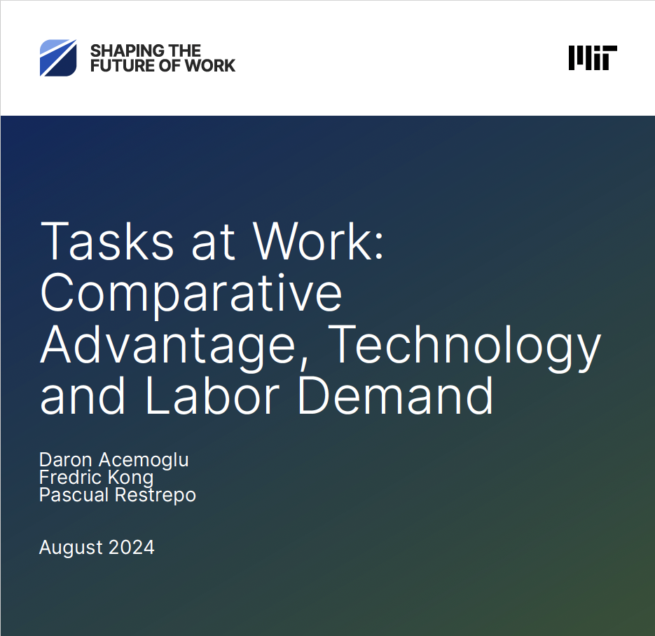Tasks at Work: Comparative Advantage, Technology and Labor Demand ...